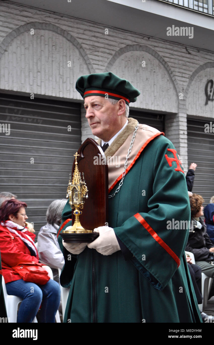 Bruges, Belgium. The Procession of the Holy Blood (Heilig ...
