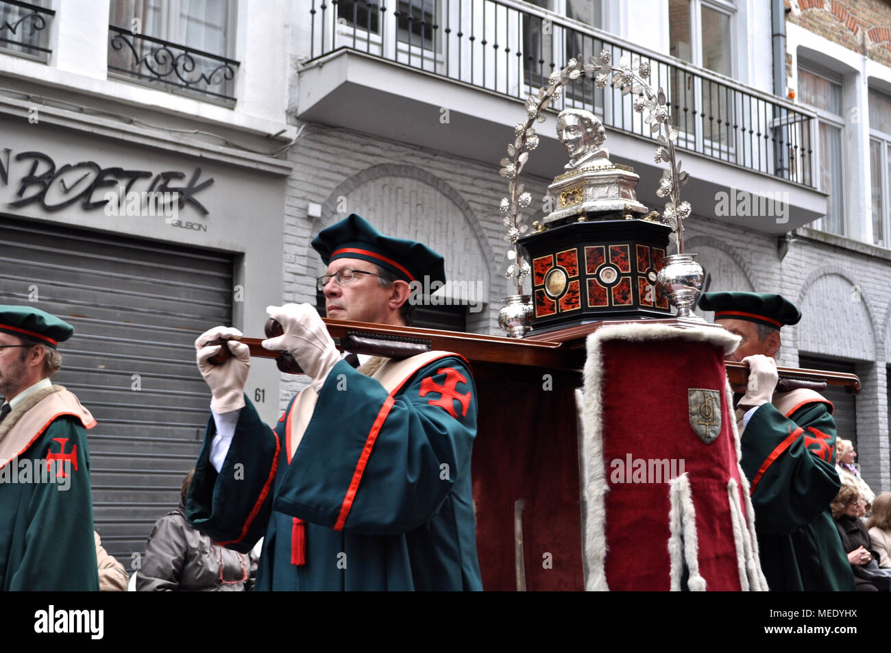 Bruges, Belgium. The Procession of the Holy Blood (Heilig ...