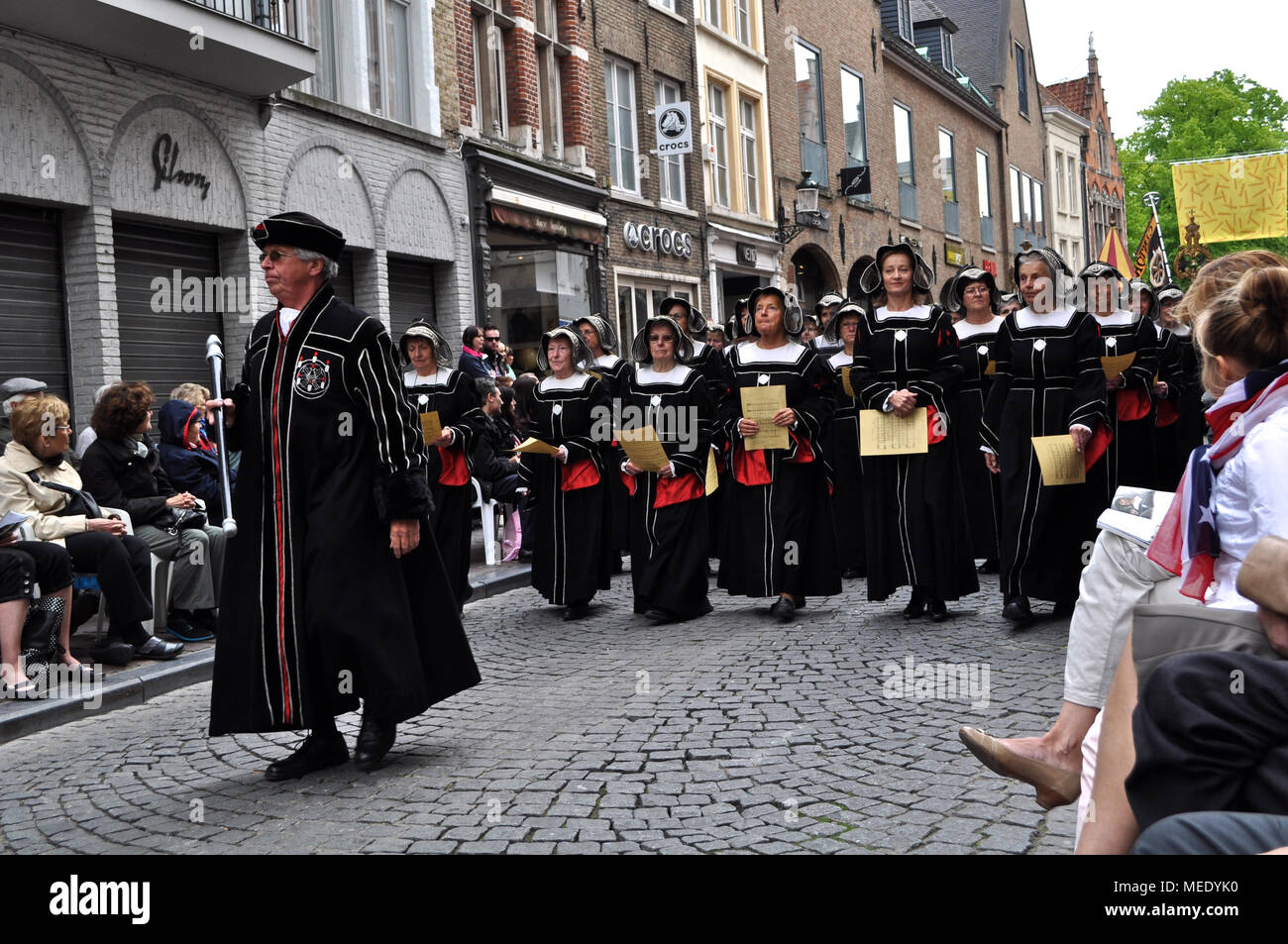 Bruges, Belgium. The Procession of the Holy Blood (Heilig ...