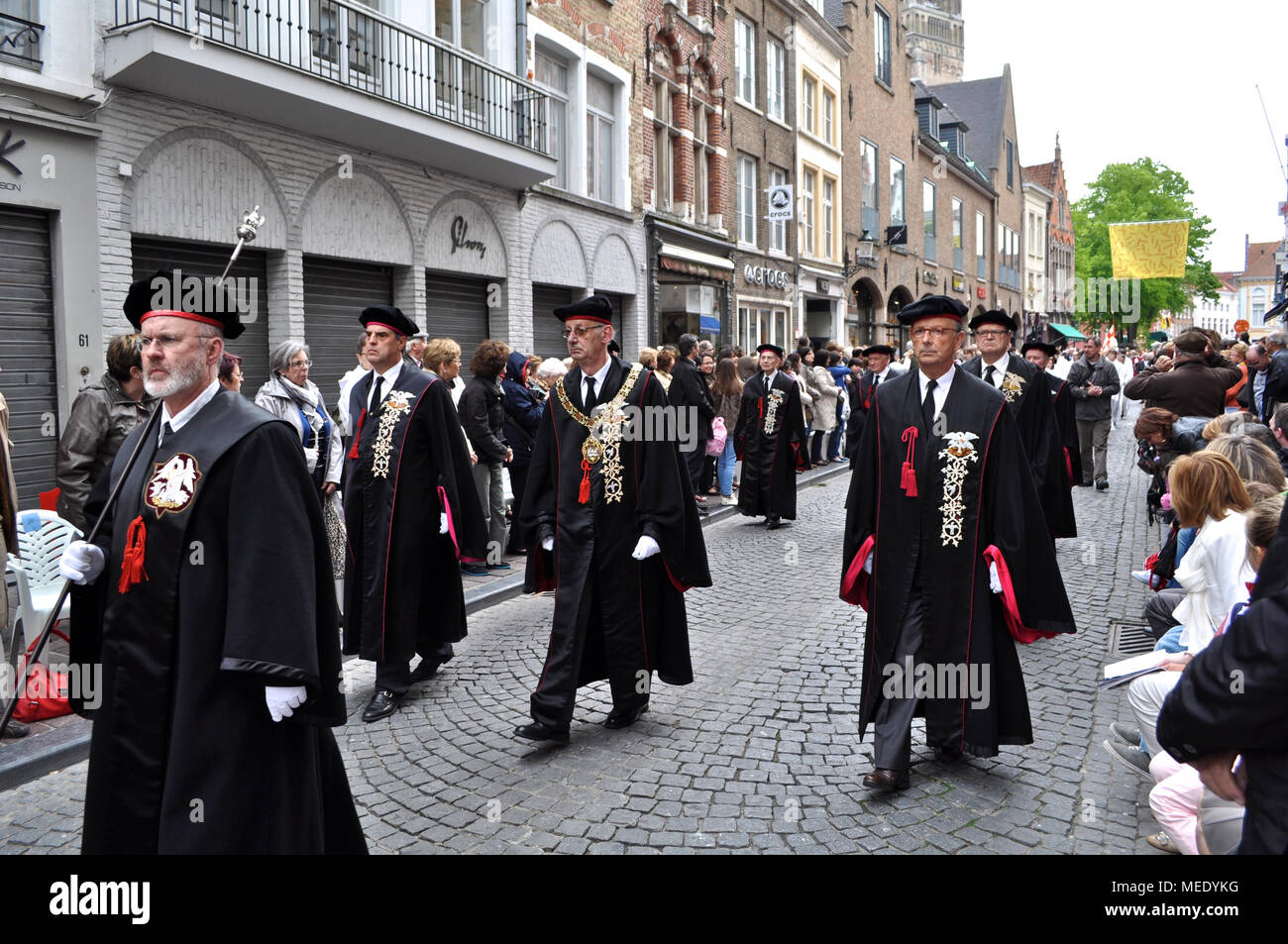 Bruges, Belgium. The Procession of the Holy Blood (Heilig ...