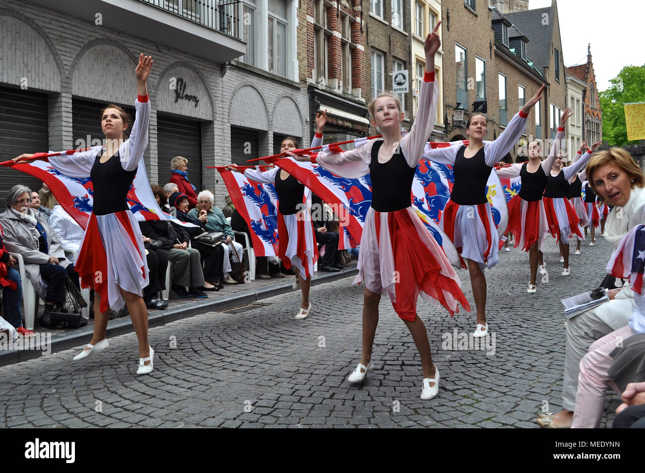 Bruges, Belgium. The Procession of the Holy Blood (Heilig ...
