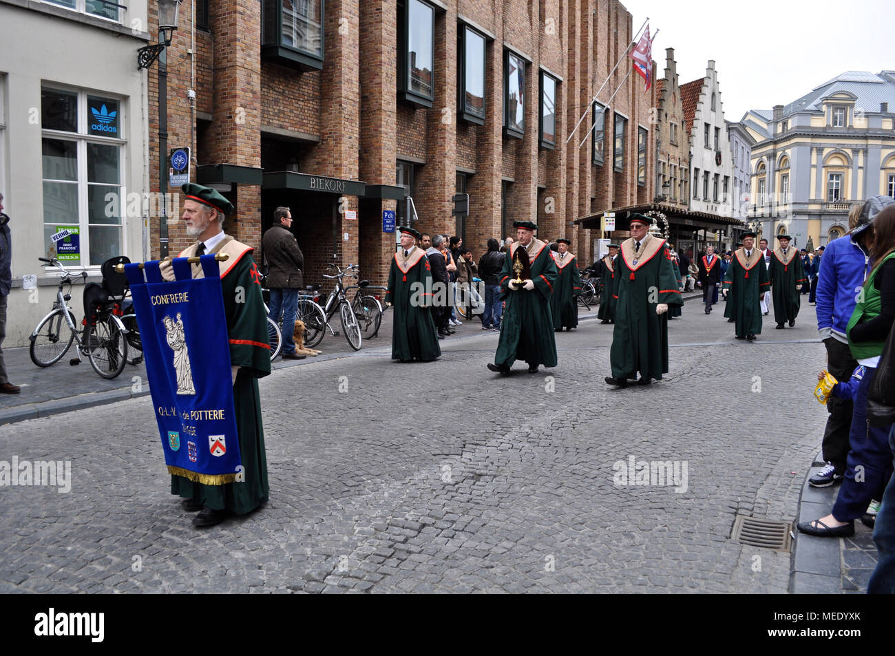 Bruges, Belgium. The Procession of the Holy Blood (Heilig ...