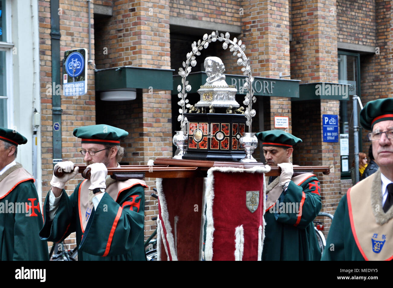 Bruges, Belgium. The Procession of the Holy Blood (Heilig ...