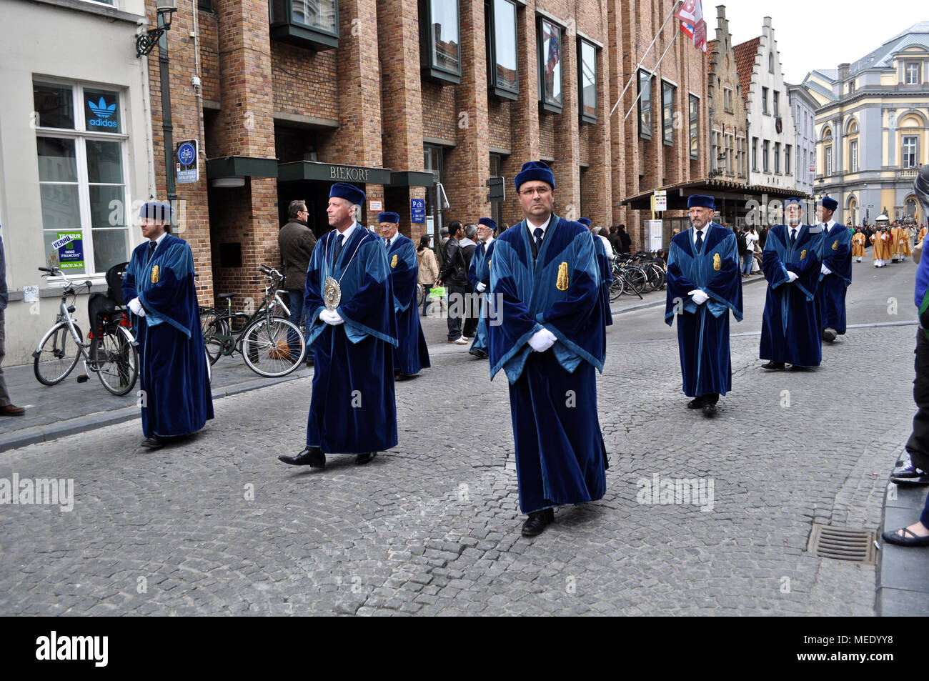 Bruges, Belgium. The Procession of the Holy Blood (Heilig ...