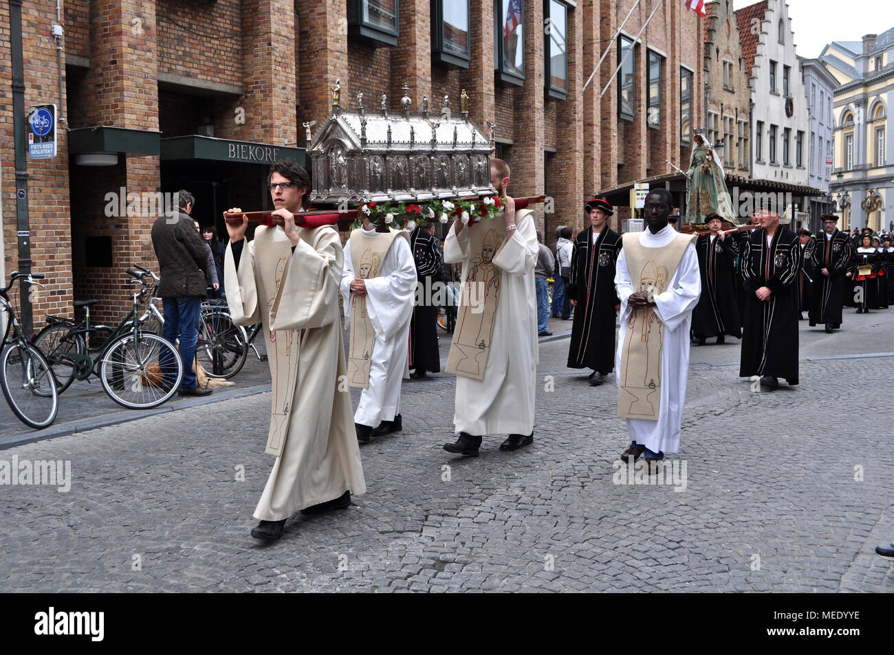 Bruges, Belgium. The Procession of the Holy Blood (Heilig ...