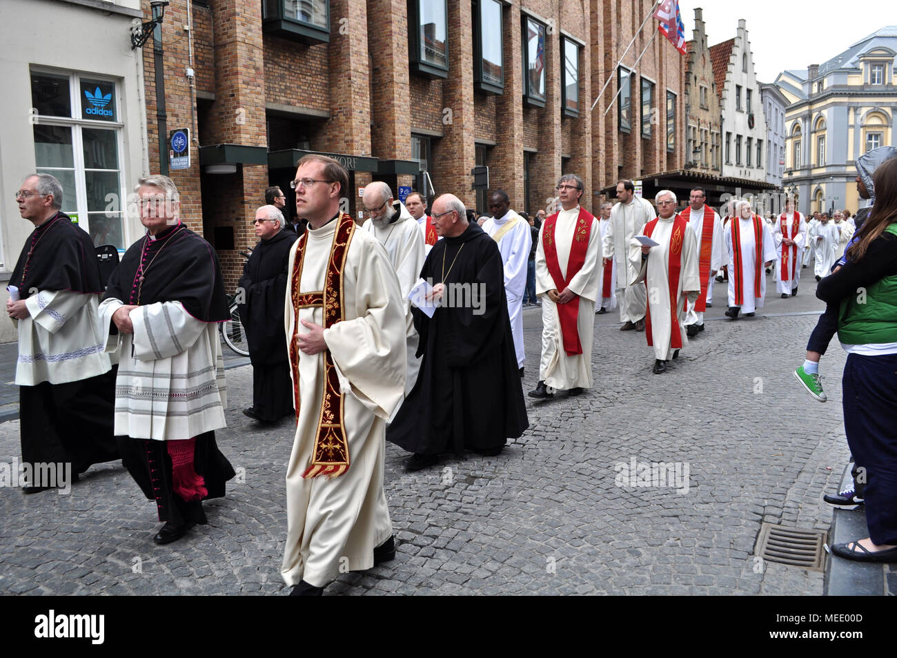 Bruges, Belgium. The Procession of the Holy Blood (Heilig ...