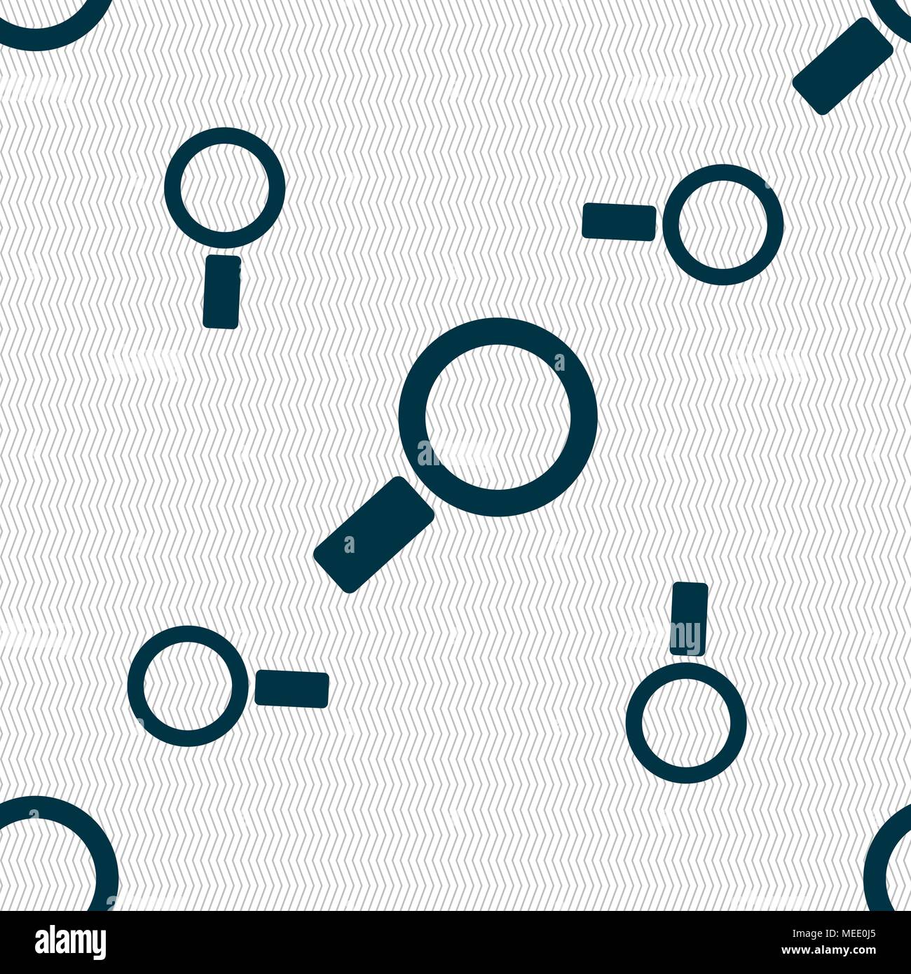 Magnifier glass sign icon. Zoom tool button. Navigation search symbol ...