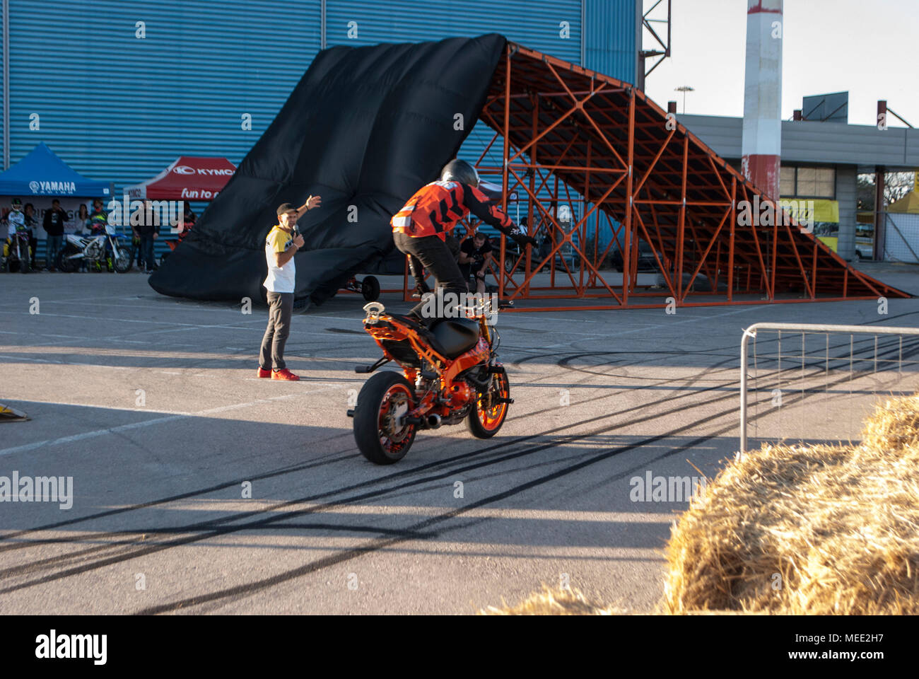 Athens, Greece. 21st Apr, 2018. The greatest motorcycle show took place ...