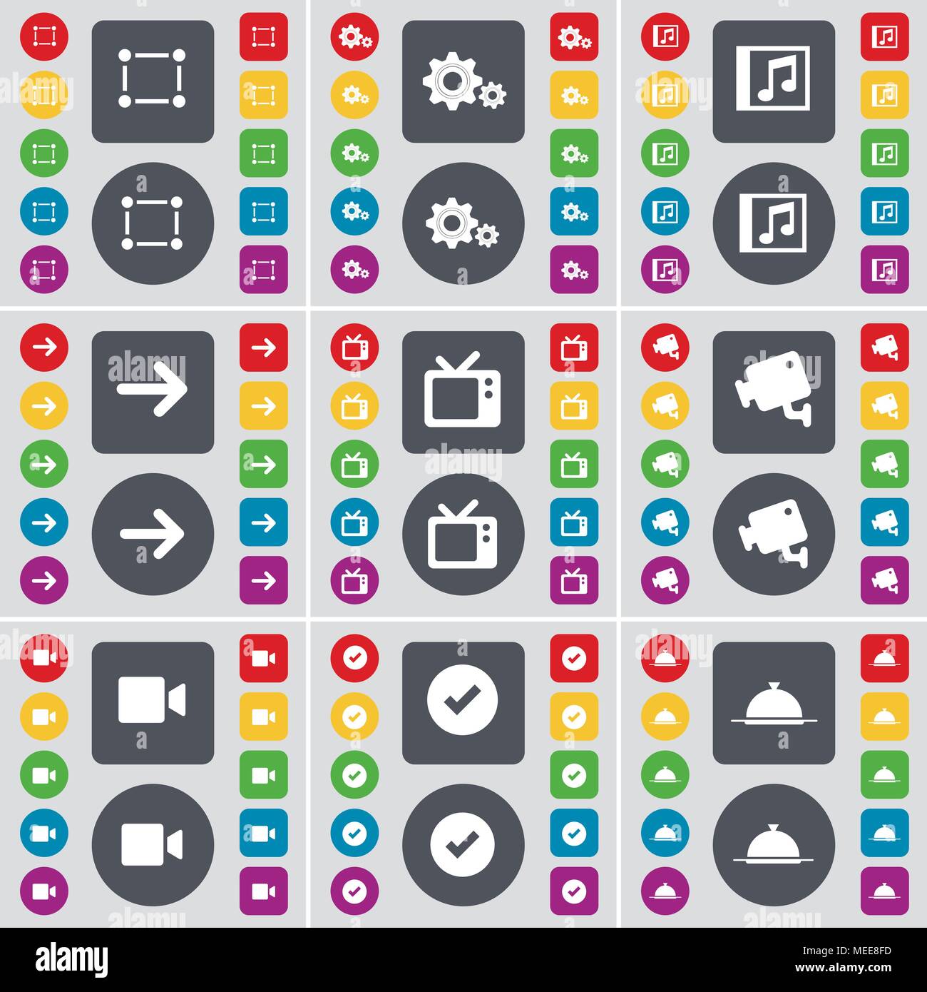 Tray film Stock Vector Images - Alamy