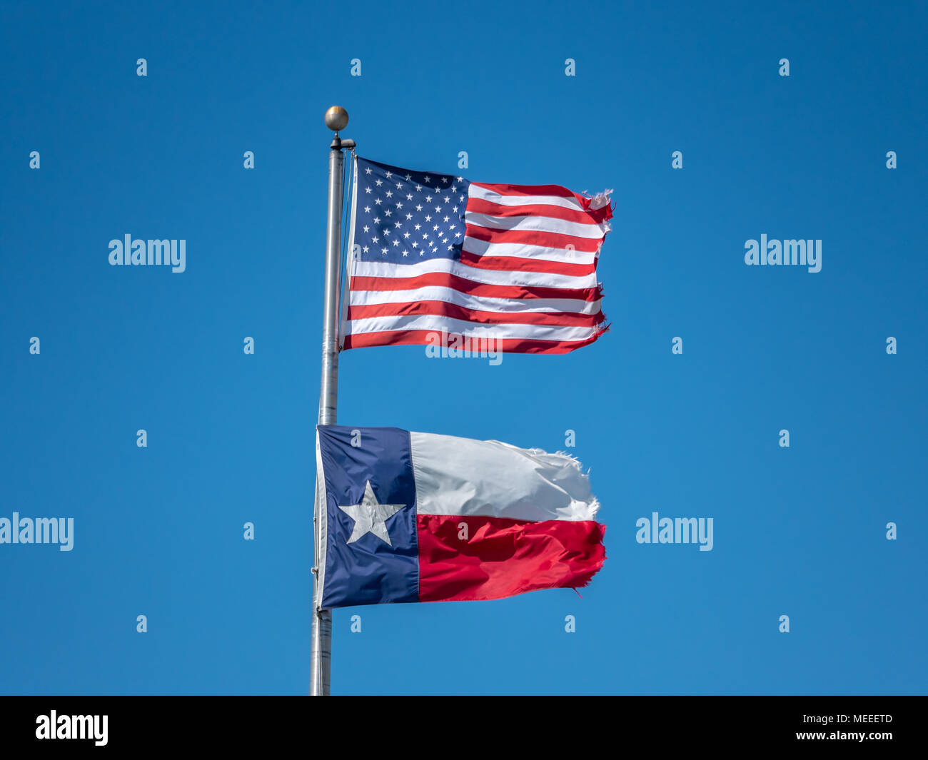 Large texas state flag hi-res stock photography and images - Alamy