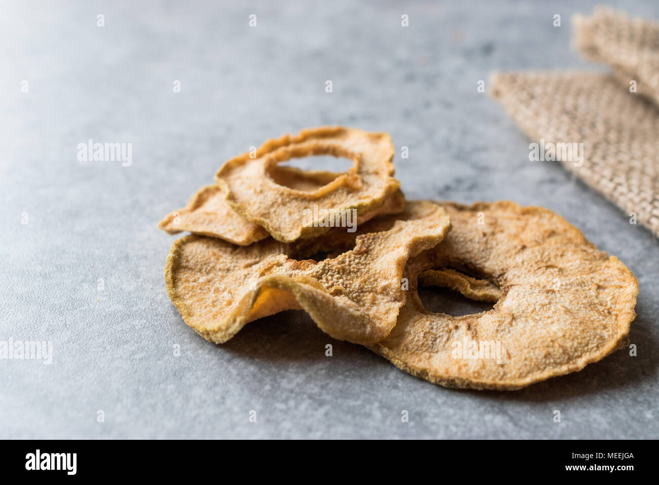 Dried Pear Fruit Slices Ready to Eat. Organic Food Stock Photo - Alamy