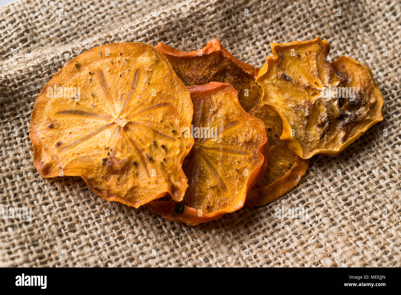 Dried Persimmon Kaki Fruit Slices / Trabzon Dry Date. Organic Food ...