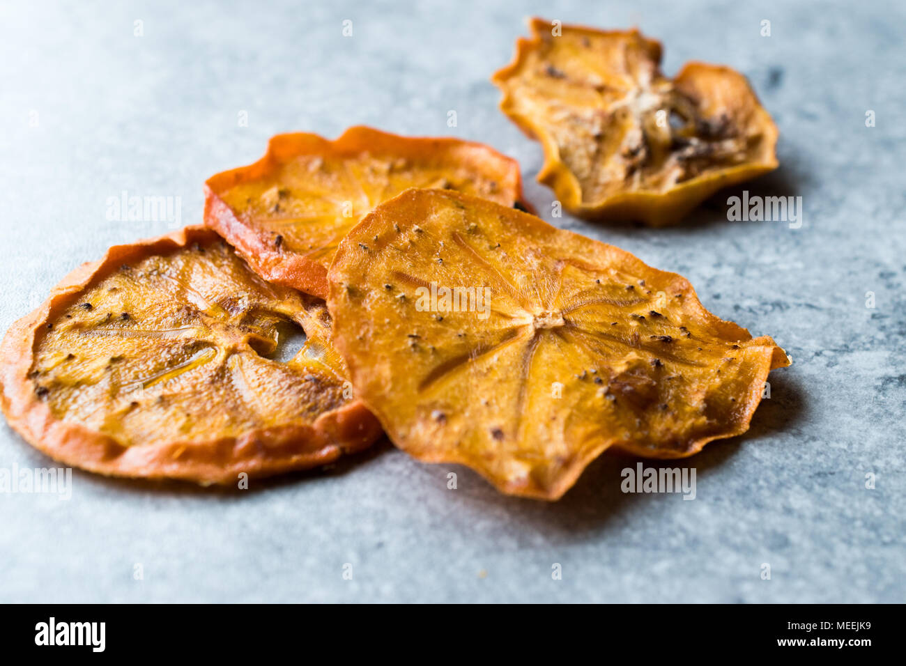 Dried Persimmon Kaki Fruit Slices / Trabzon Dry Date. Organic Food ...