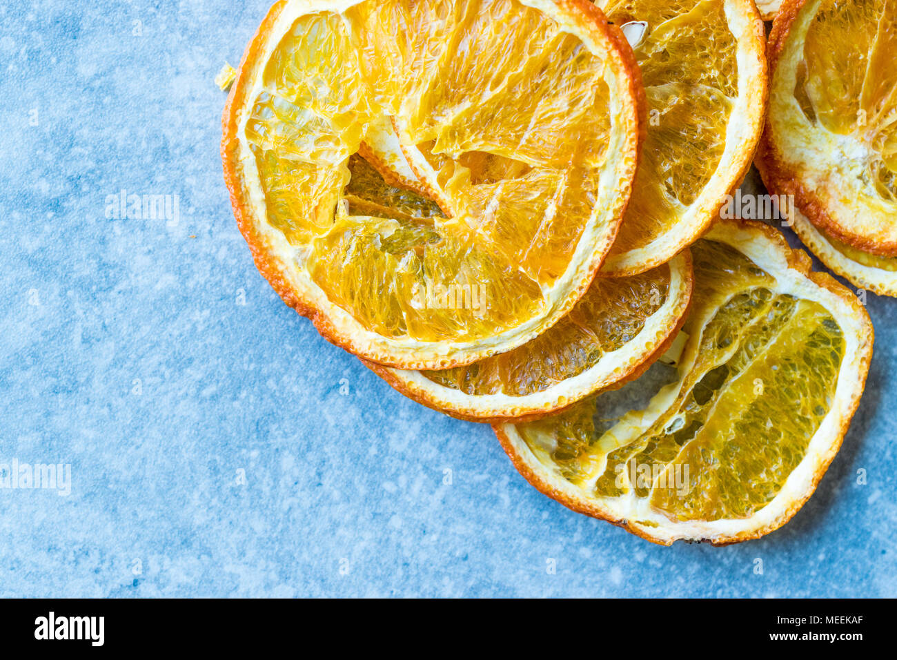 Dried Orange Slices Ready to Eat. Organic Food Stock Photo - Alamy