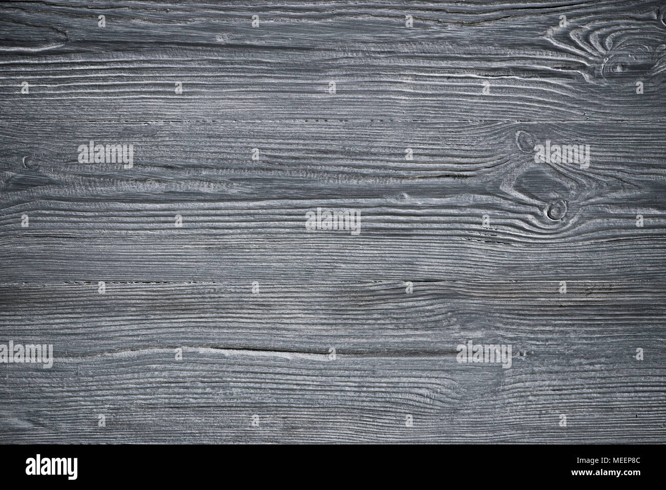 Wood texture. Gray timber board with weathered crack lines. Natural ...