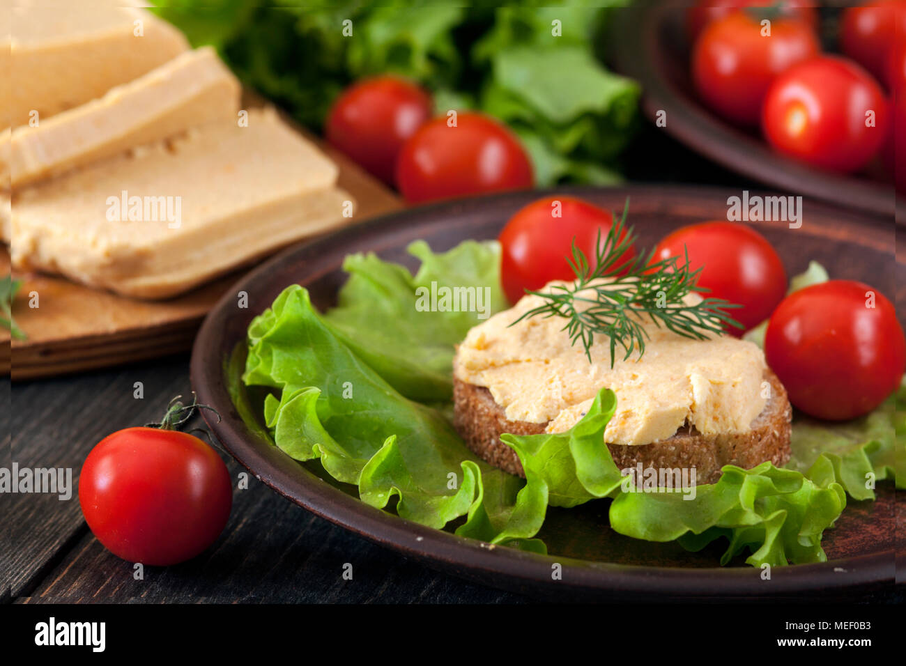 Homemade pate from chicken meat Stock Photo - Alamy