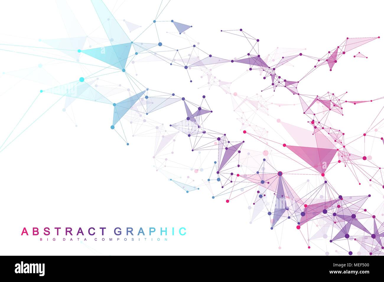 Structure molecule and communication. Dna, atom, neurons. Scientific ...