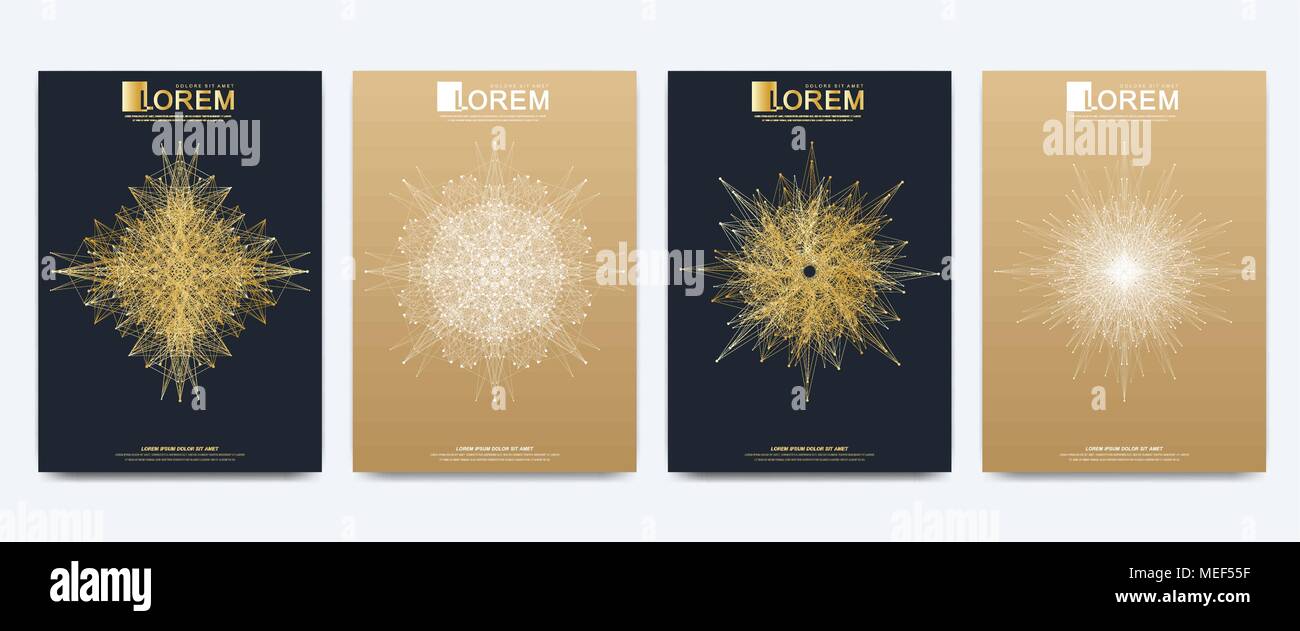 Modern vector template for brochure Leaflet flyer advert cover catalog ...