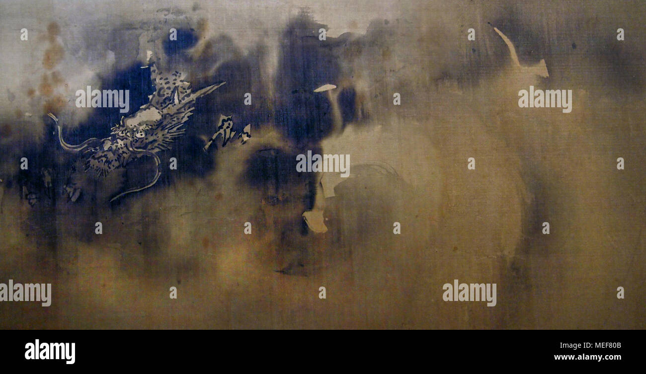 "Flying Birds and Running Beasts". Kano Tan´yu (Edo Period 1602-74 ...