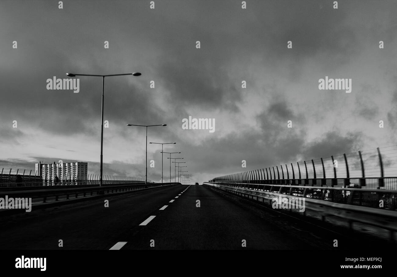 Following car driver hi-res stock photography and images - Alamy