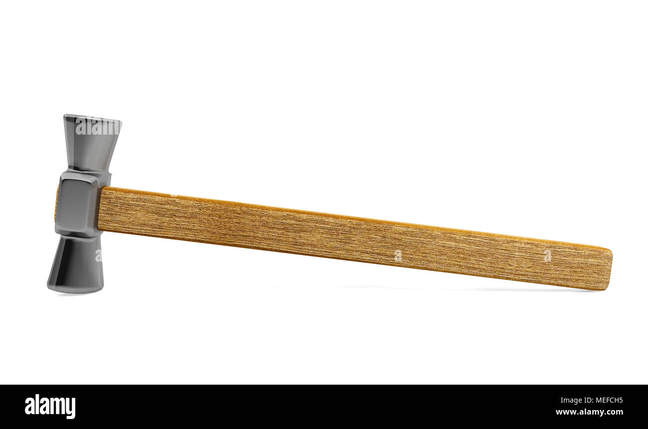 Hammer isolated on white background Stock Photo - Alamy