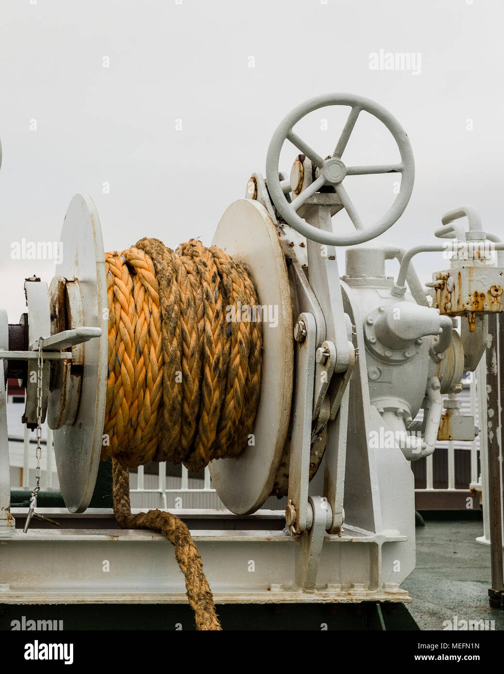 Motor driven winch hi-res stock photography and images - Alamy