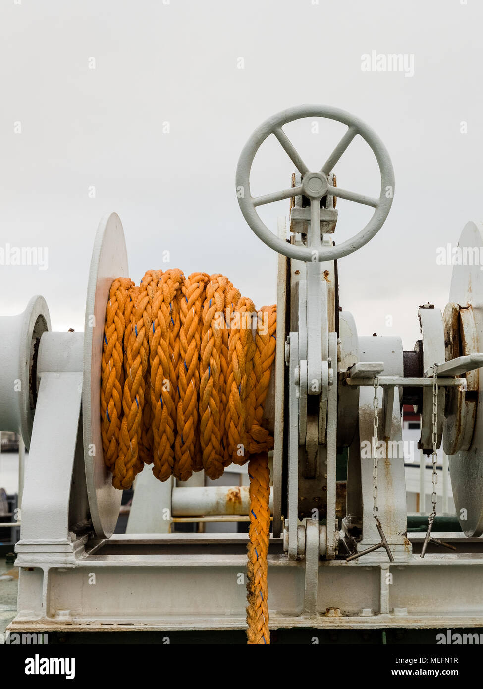 Hydraulic mooring winch hi-res stock photography and images - Alamy