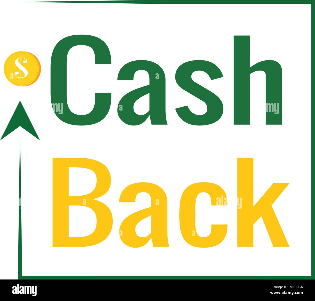 abstract cash back background with some special objects Stock Vector ...