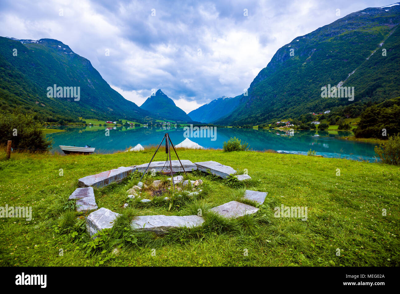 Beautiful Nature Norway natural landscape Stock Photo - Alamy