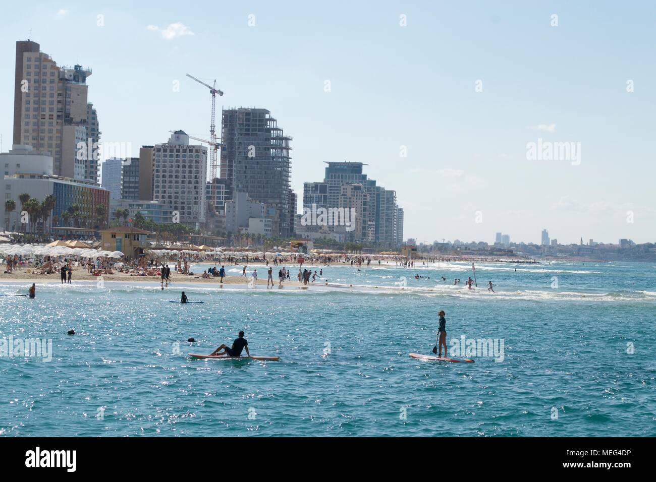 Palestine beach hi-res stock photography and images - Alamy