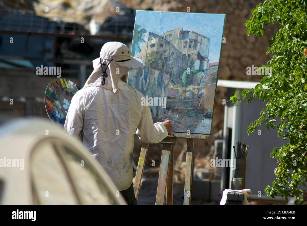 Live painting hi-res stock photography and images - Alamy