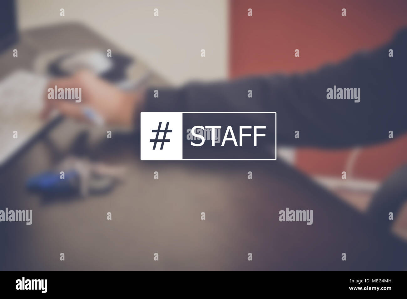 Staff word hi-res stock photography and images - Alamy