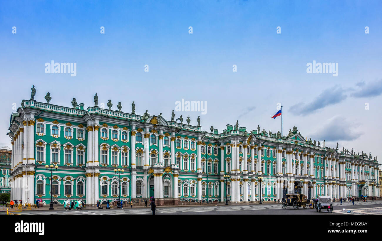 Panorama hermitage museum st petersburg hi-res stock photography and ...