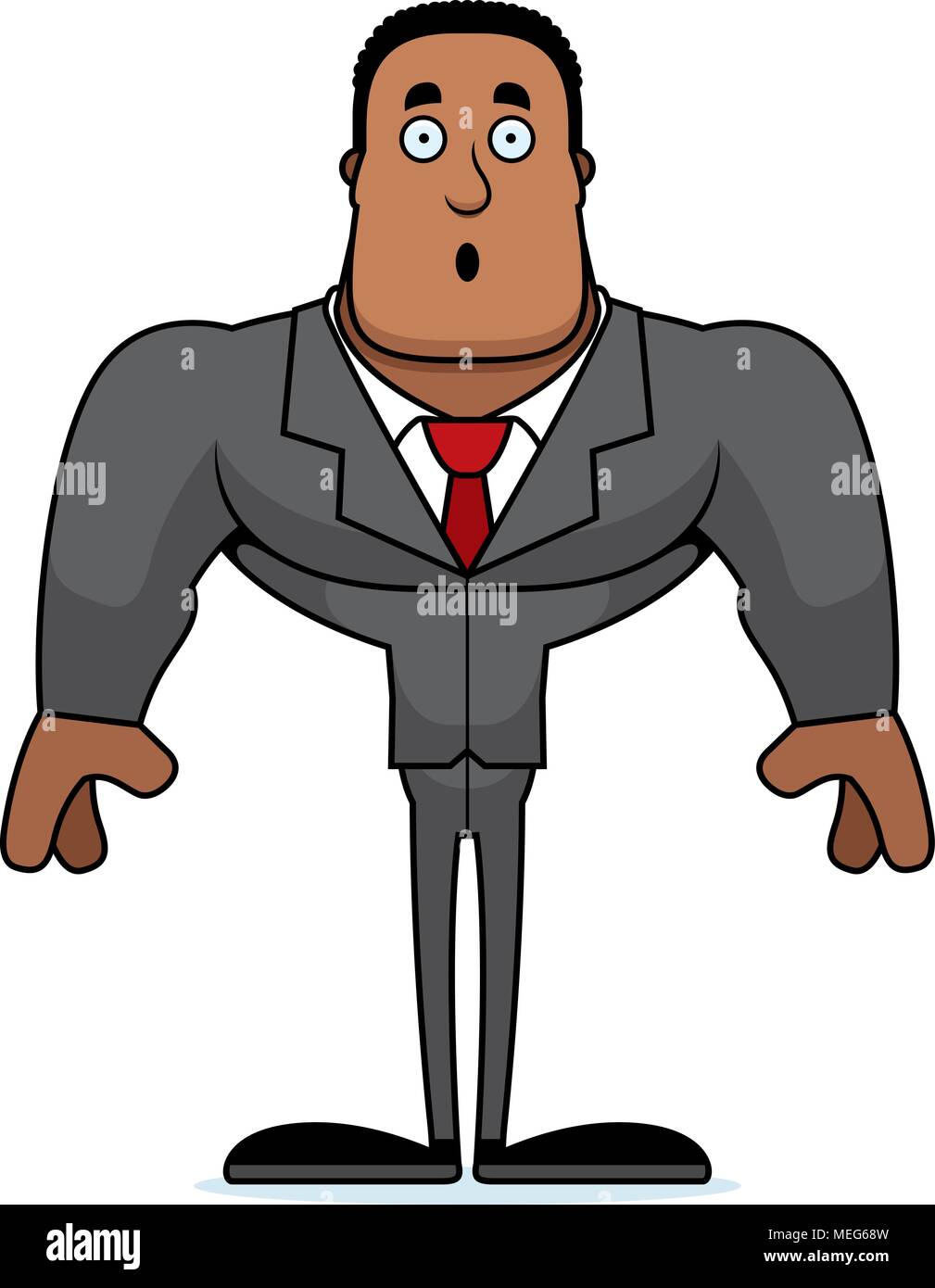 A cartoon businessperson looking surprised Stock Vector Image & Art - Alamy