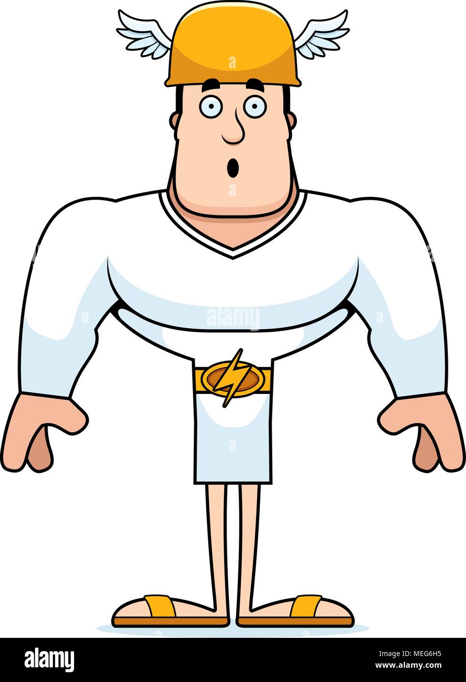 A cartoon Hermes looking surprised Stock Vector Image & Art - Alamy