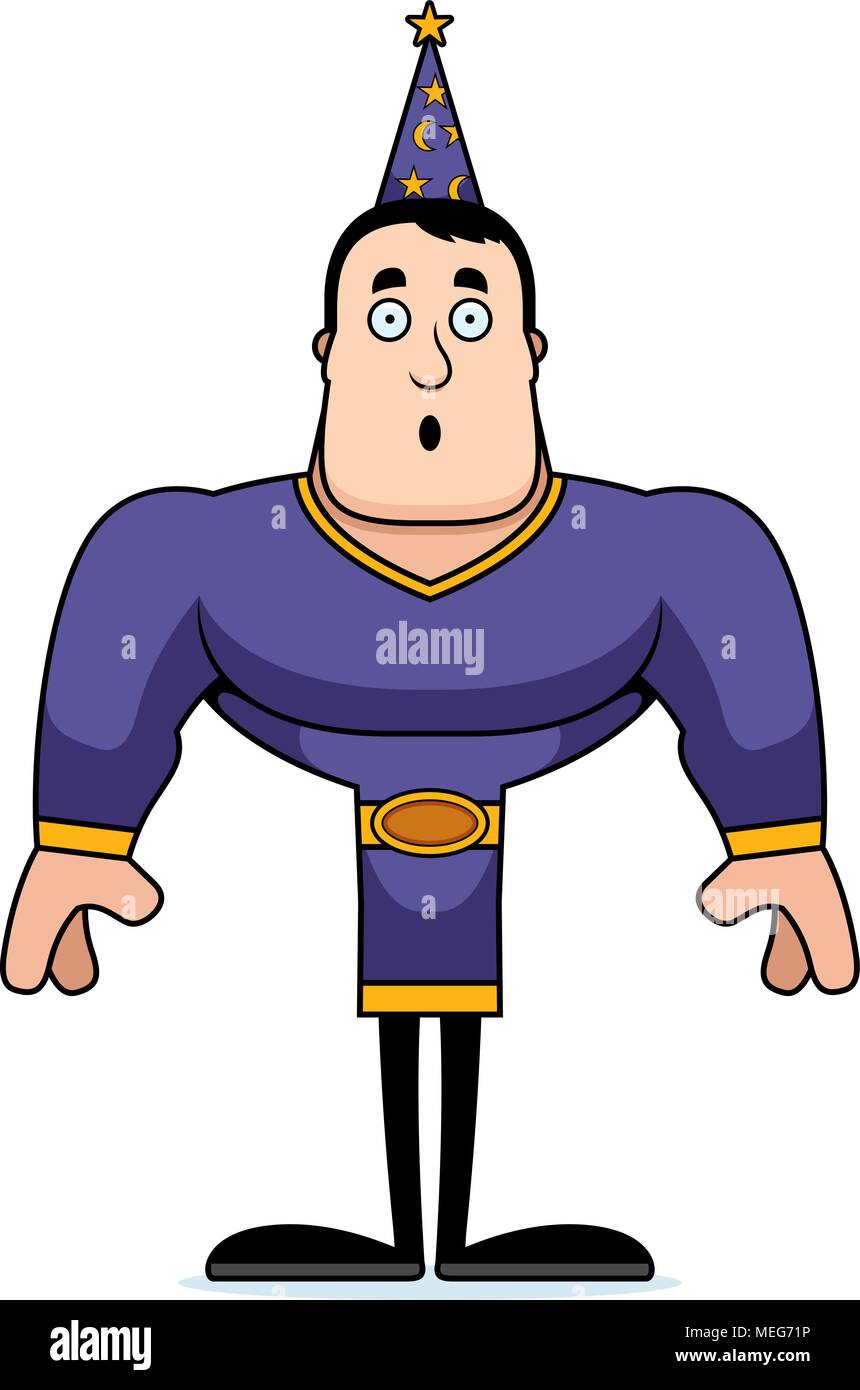 A cartoon wizard looking surprised Stock Vector Image & Art - Alamy