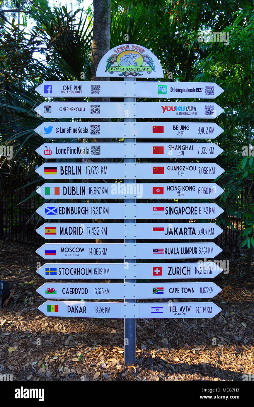 The Lone Pine Koala Sanctuary, the oldest and largest koala sanctuary ...