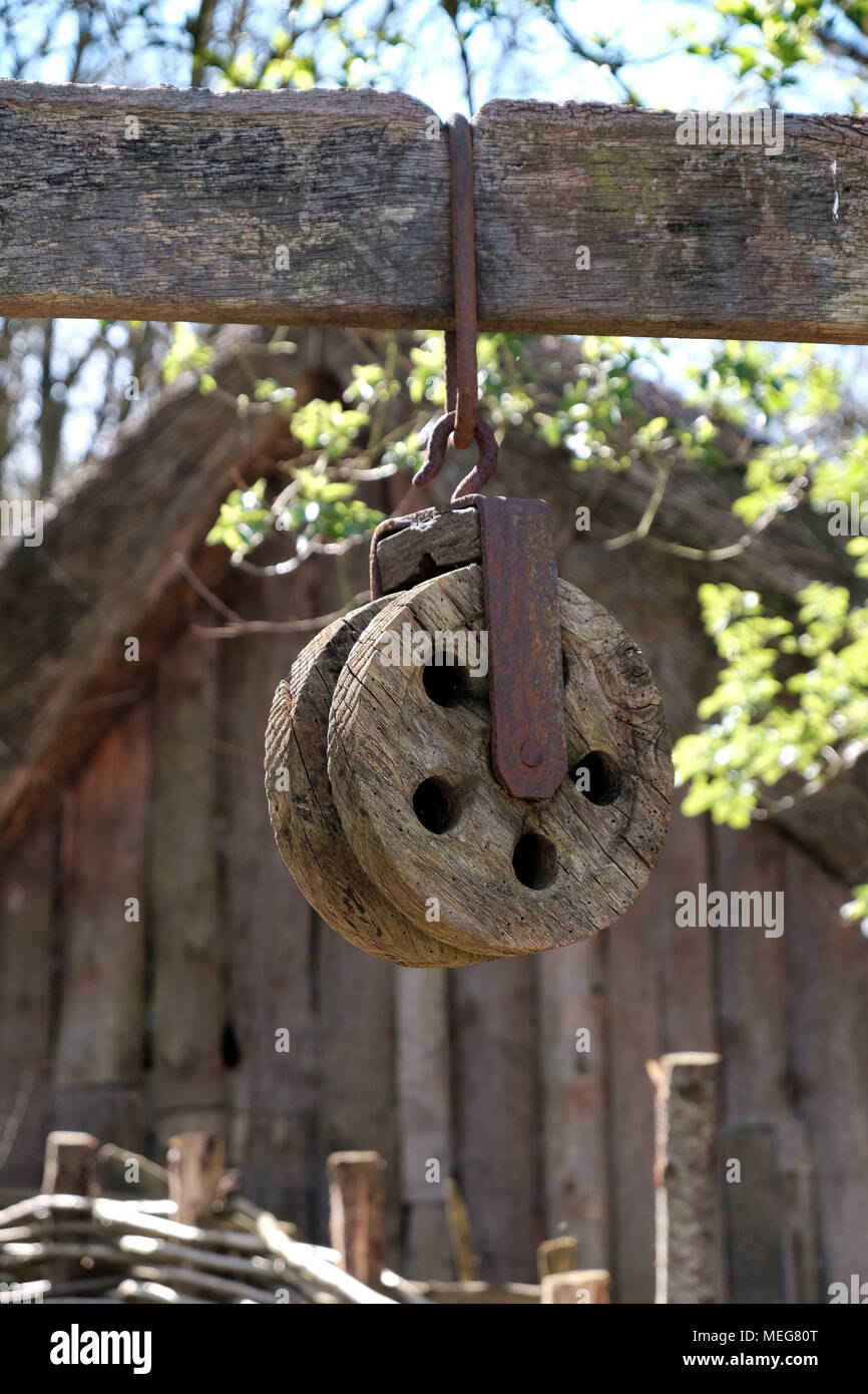 Vintage winch hi-res stock photography and images - Alamy