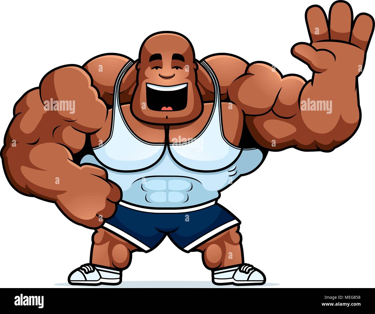 Personal trainer cartoon hi-res stock photography and images - Alamy