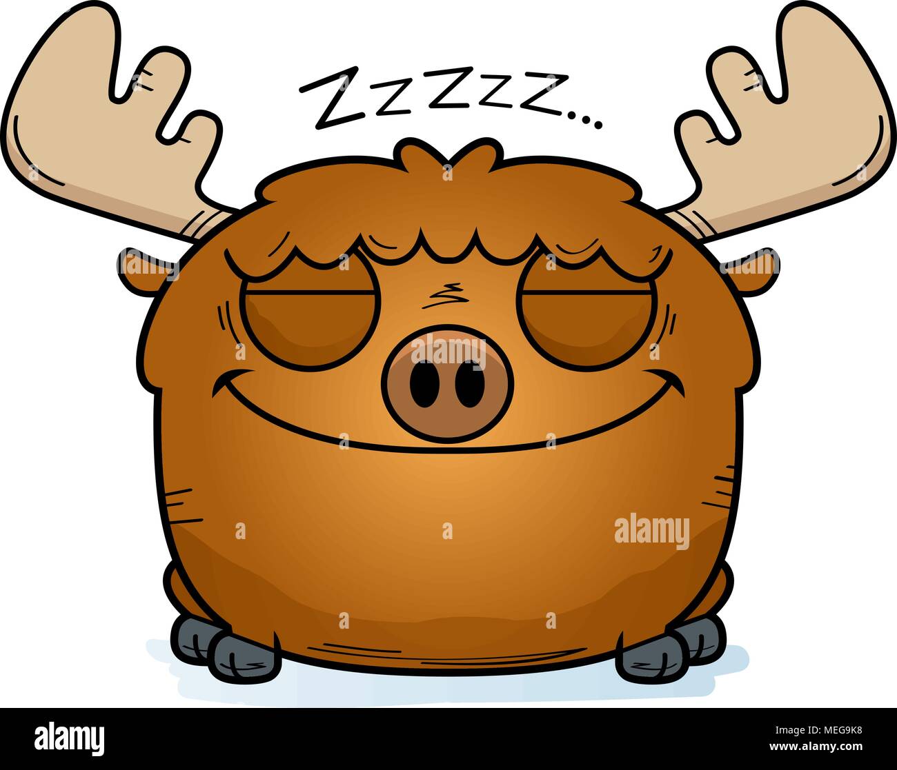 Baby taking a nap Stock Vector Images - Alamy