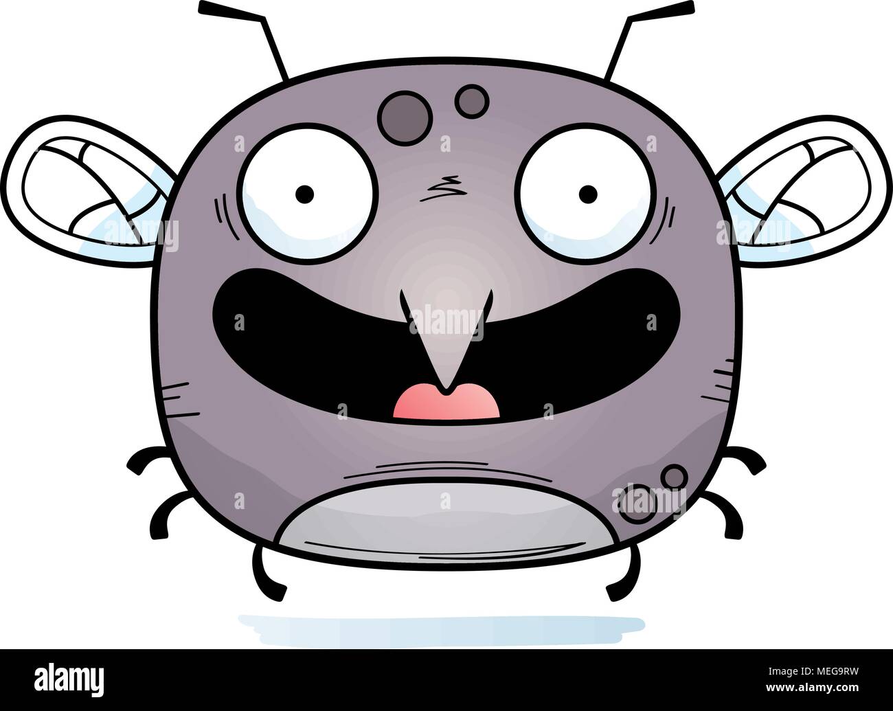 A cartoon illustration of a mosquito smiling Stock Vector Image & Art ...