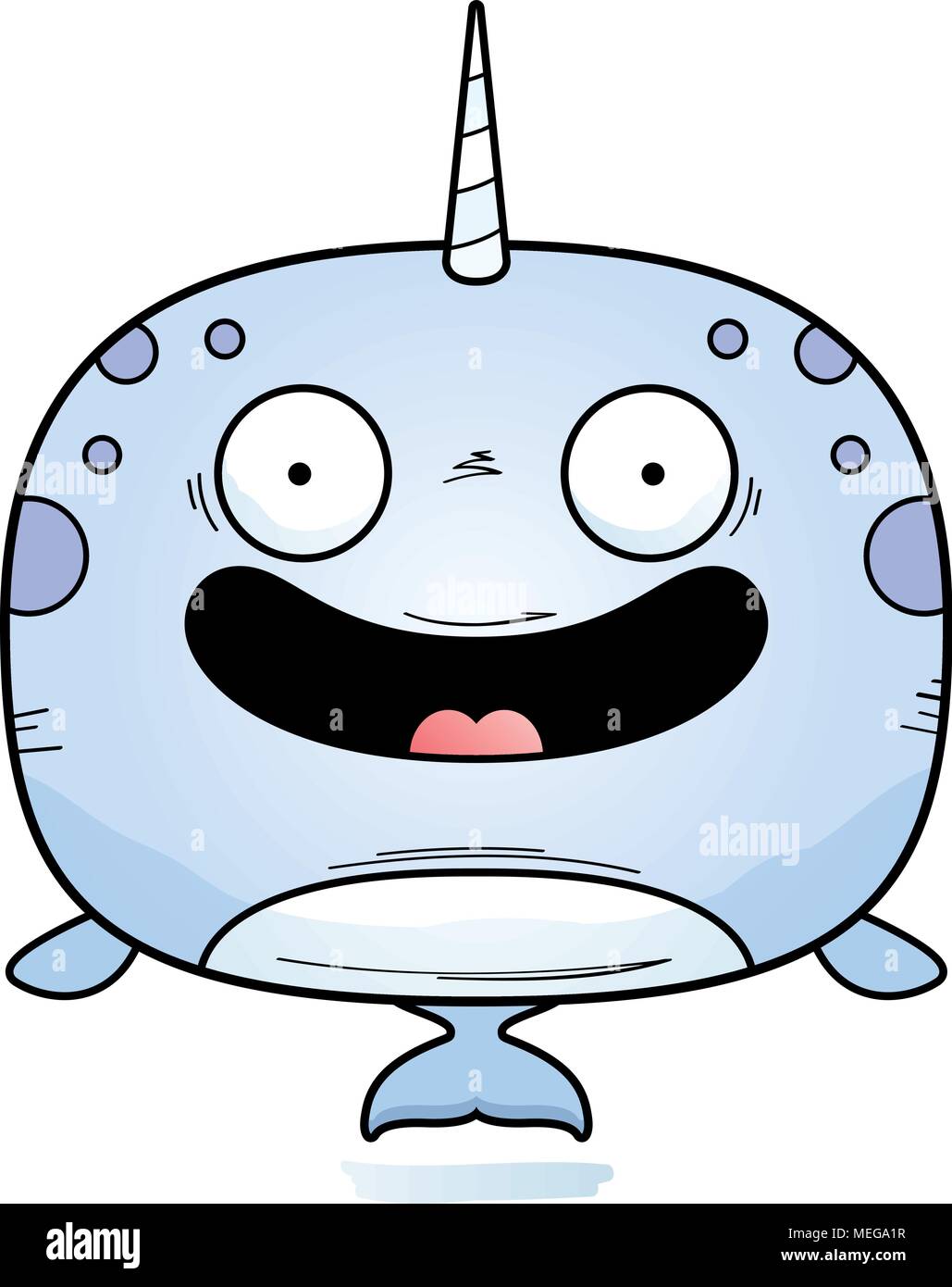 Narwhal cartoon hi-res stock photography and images - Alamy