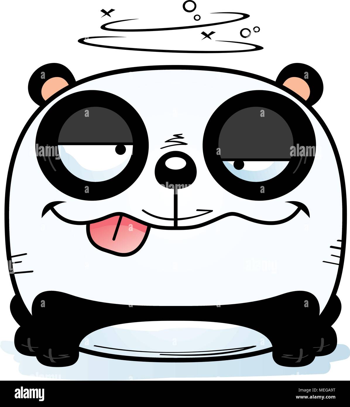 Laughing Panda Drawing