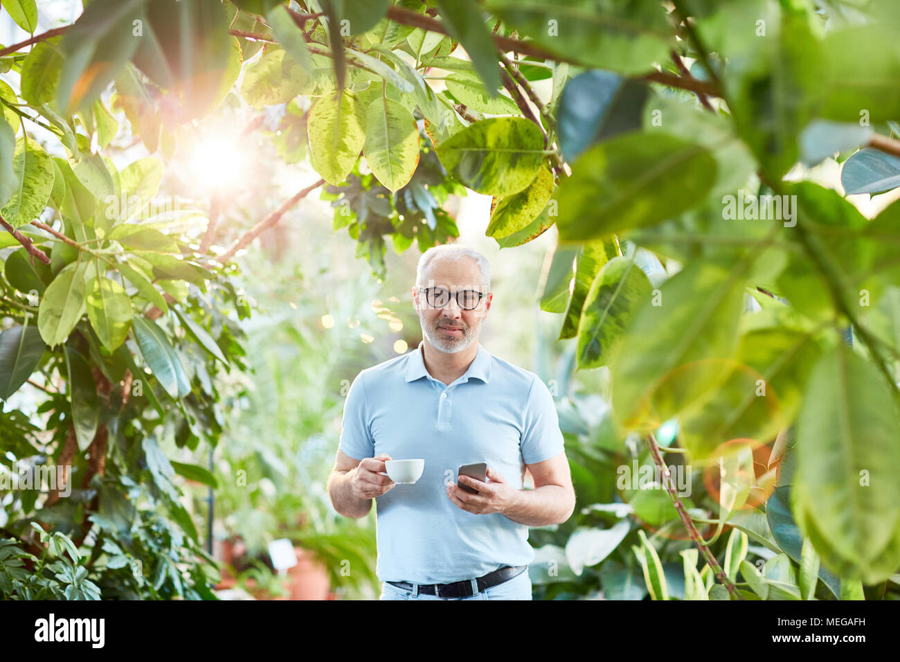Man natural person plant hi-res stock photography and images - Alamy