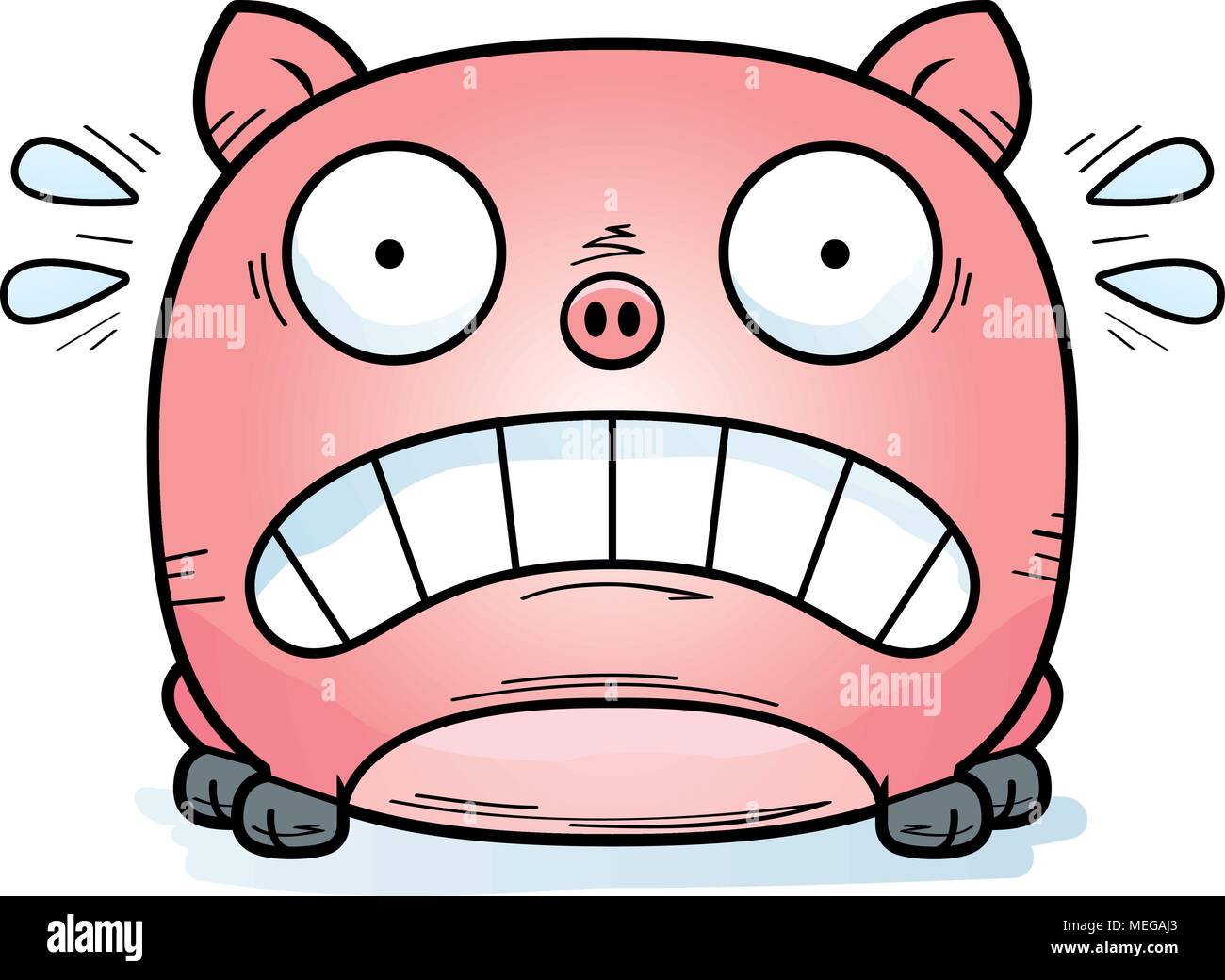Scary Cartoon Pigs