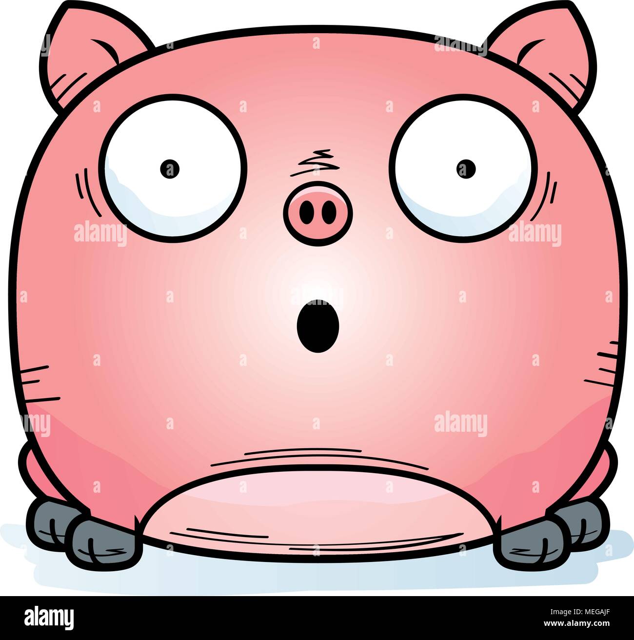 Surprised Pig