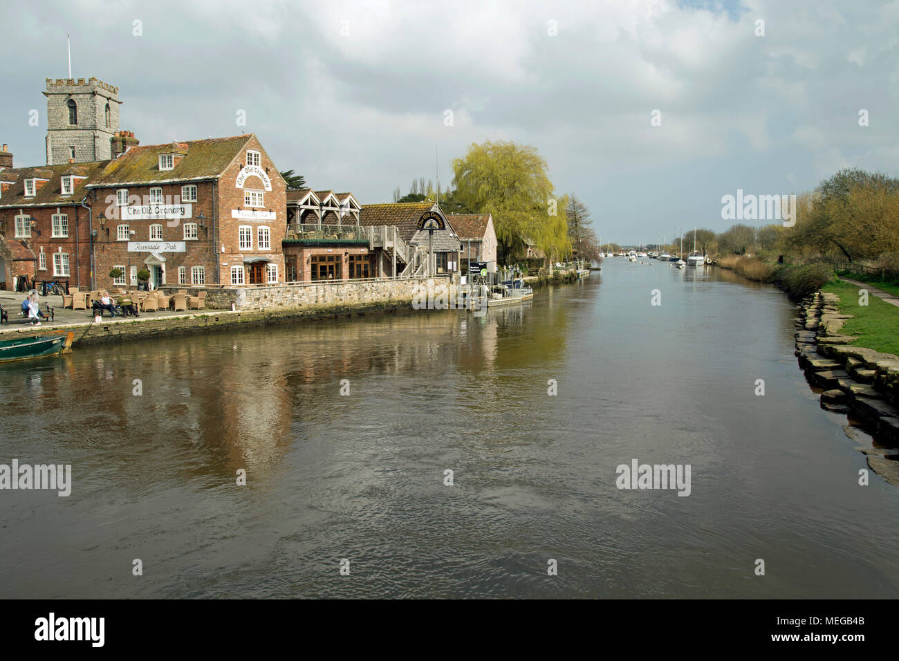 River frome view hi-res stock photography and images - Alamy