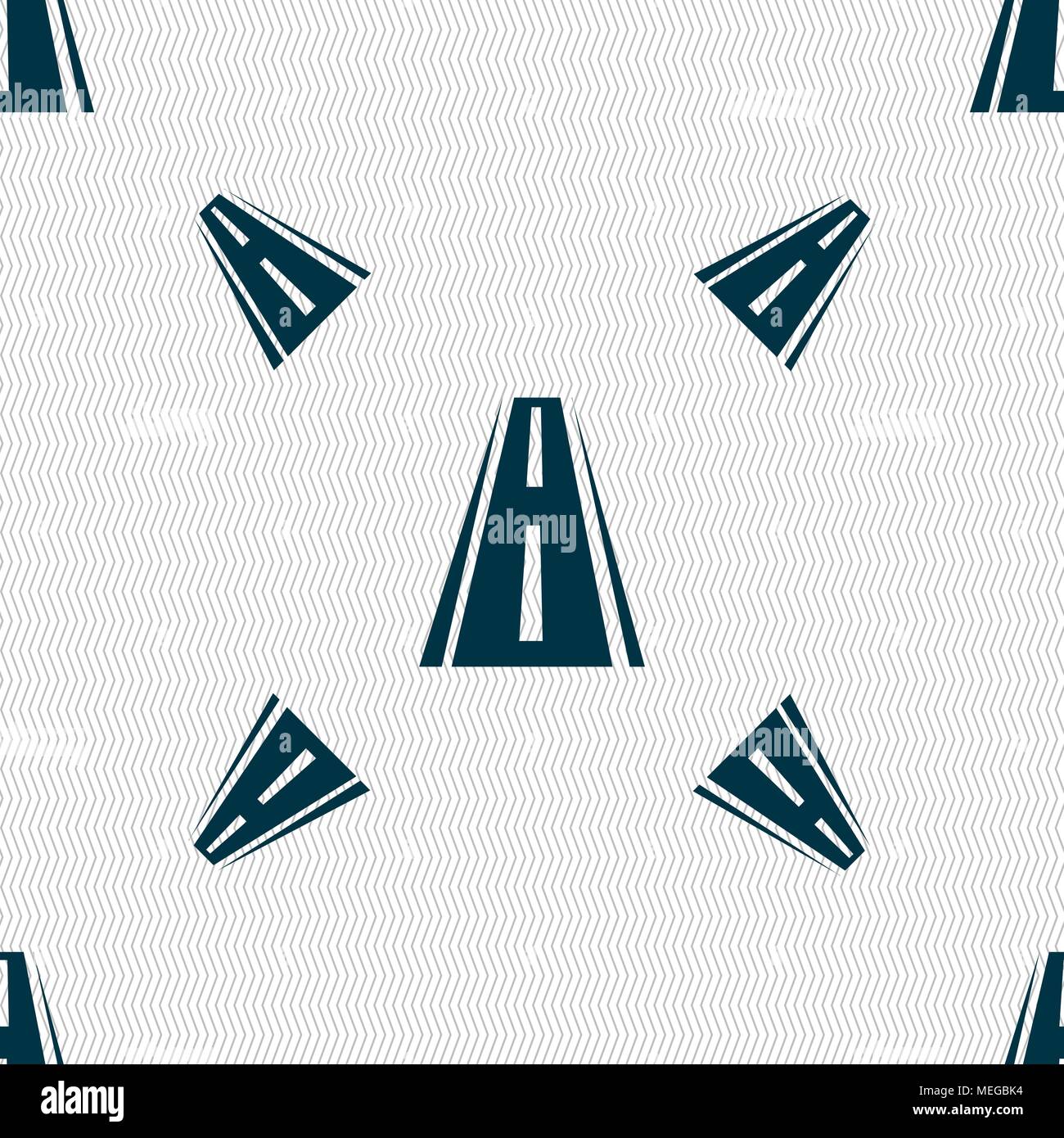 Seamless texture highway asphalt Stock Vector Images - Alamy