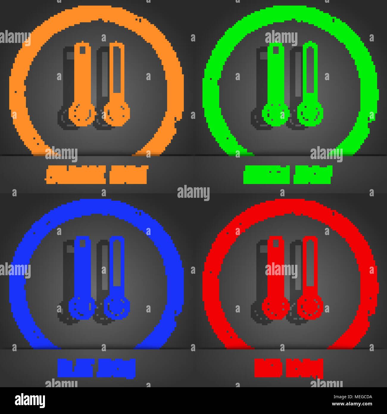 Orange wind indicator Stock Vector Images - Alamy