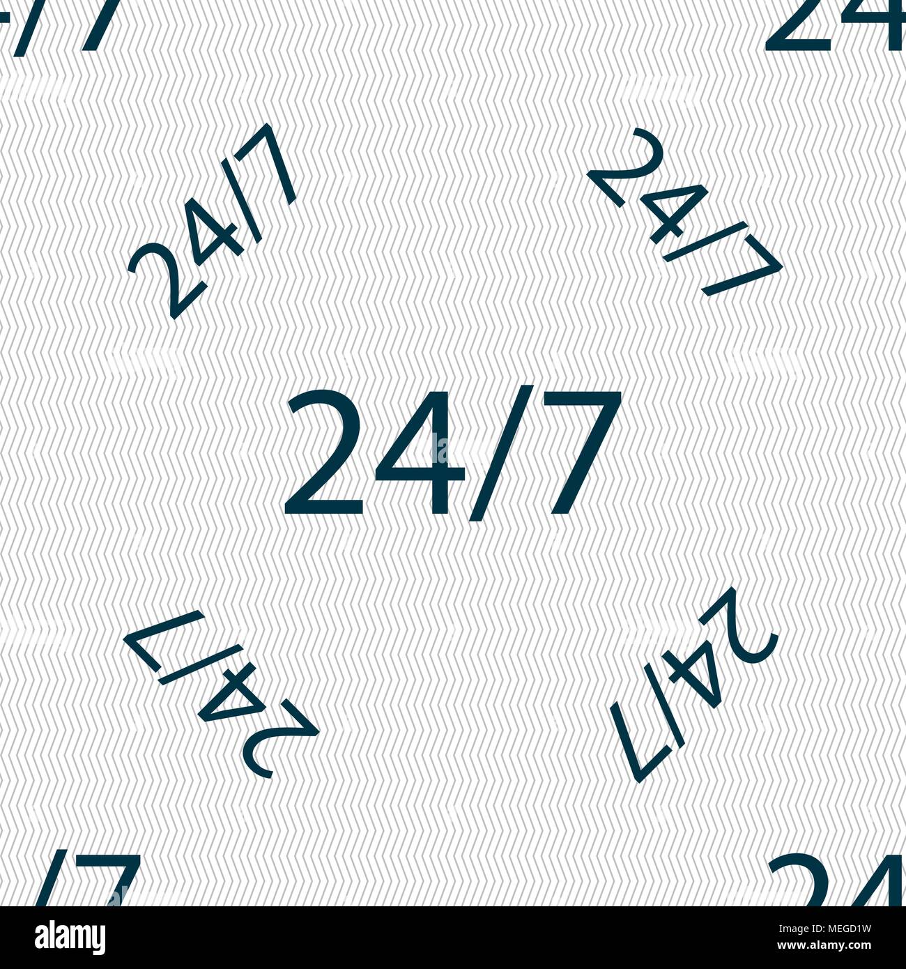 24 hours sign pattern hi-res stock photography and images - Alamy